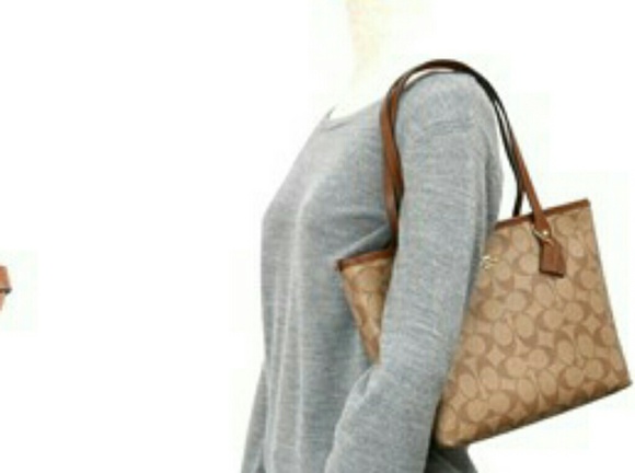 Coach | Bags | Coach Mini City Zip Tote | Poshmark